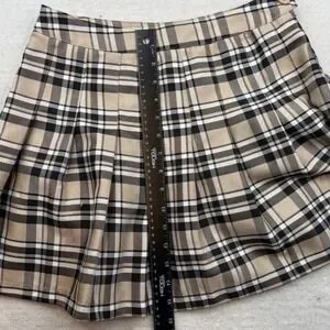 Hesperus | Skirts | Hesperus Mini Skirt Micro Plaid Pleated Medium Dark ...